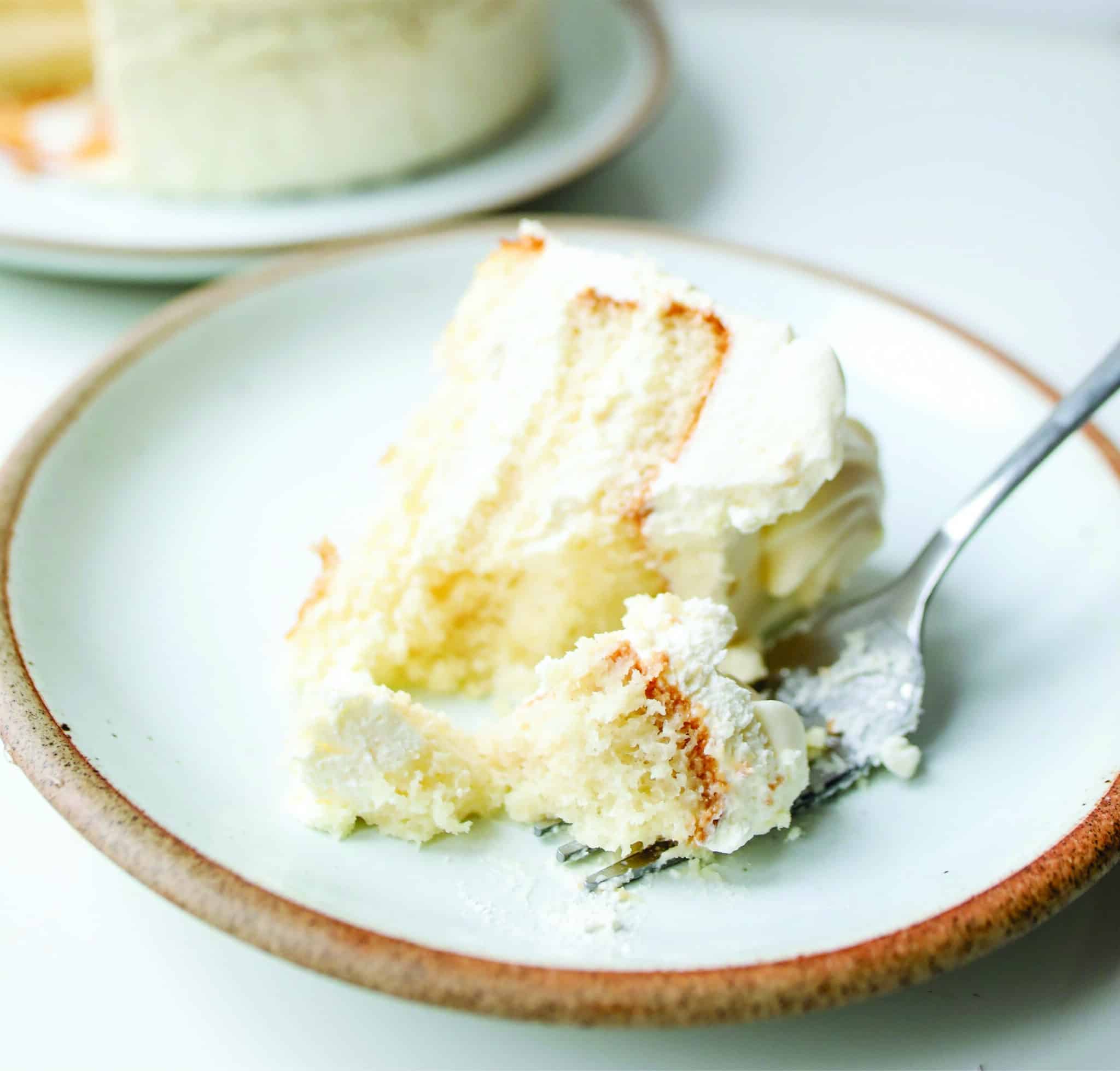 Vanilla Cake Made without Butter