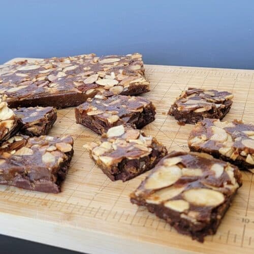 Toffee Recipe with Caramel and Almonds