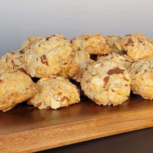 Chewy Almond Cookie Recipe with Instructional Video