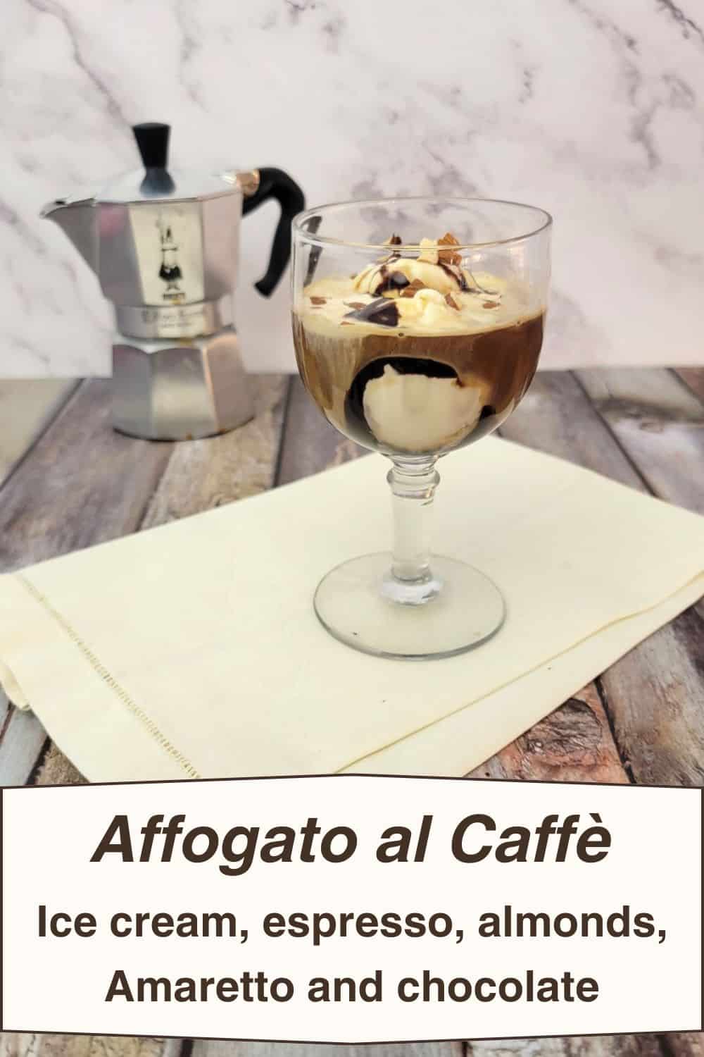 Affogato al Caffè - Desserts With Stephanie