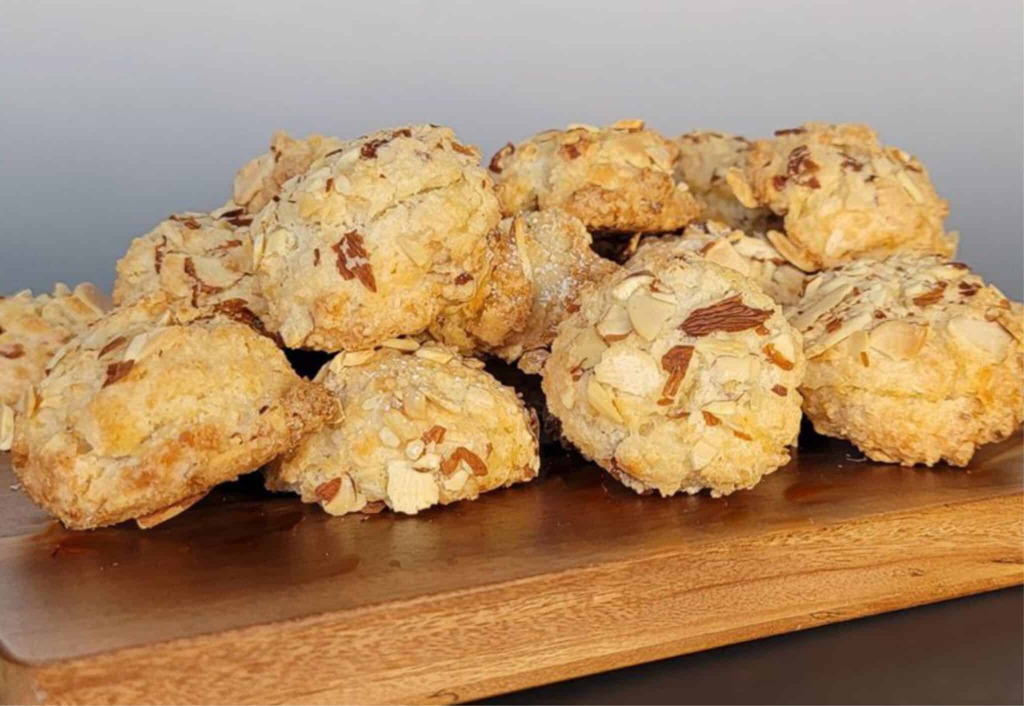 Chewy Almond Cookie Recipe with Instructional Video