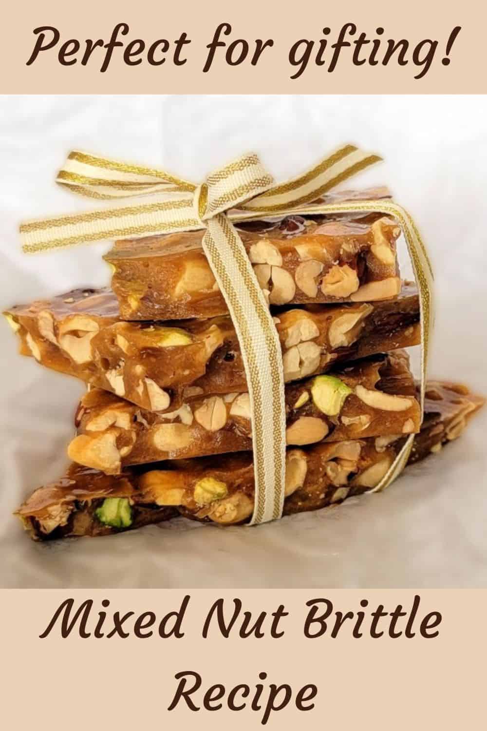 The Perfect Nut Brittle Recipe with Mixed Nuts - Desserts With Stephanie