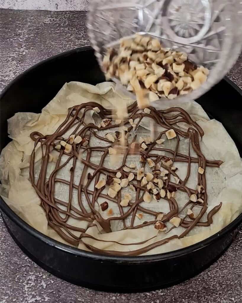 Nutella Crinkle Cake - Desserts With Stephanie