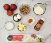 Apple Crinkle Cake with Walnuts - Desserts With Stephanie