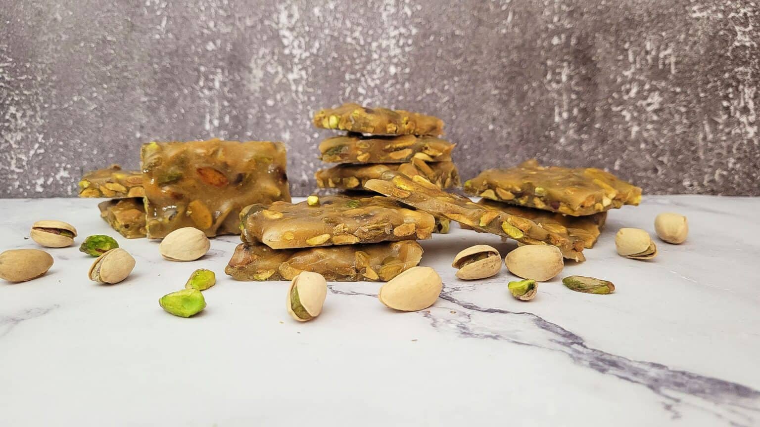 Pistachio Nut Brittle - Desserts With Stephanie