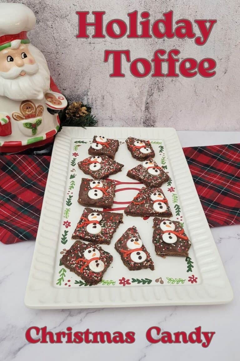 Holiday Toffee - Desserts With Stephanie
