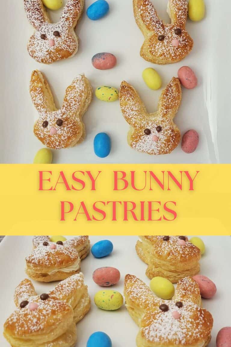 Puff Pastry Bunnies - Desserts With Stephanie