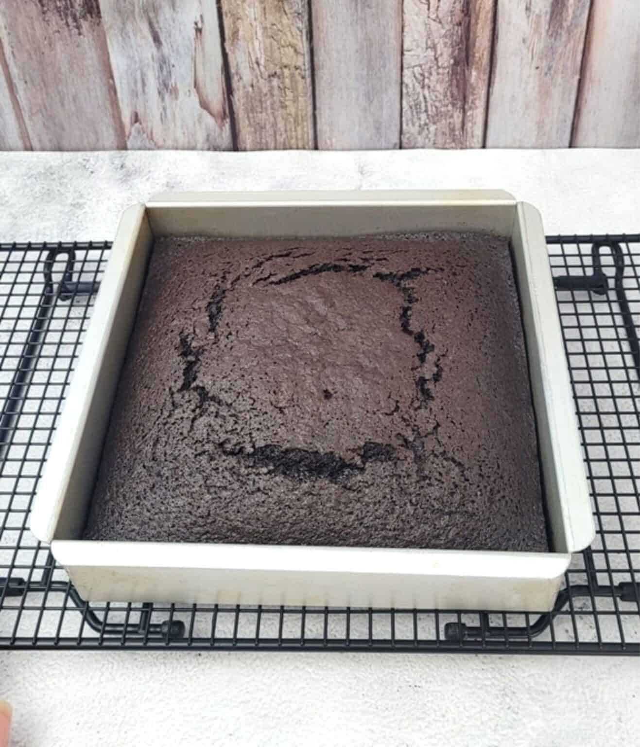 Chocolate Poke Cake with Caramel - Desserts With Stephanie