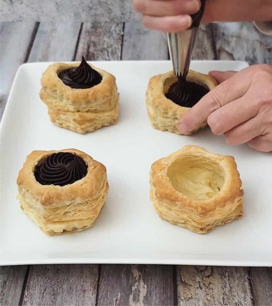 Puff Pastry Easter Nests - Desserts With Stephanie