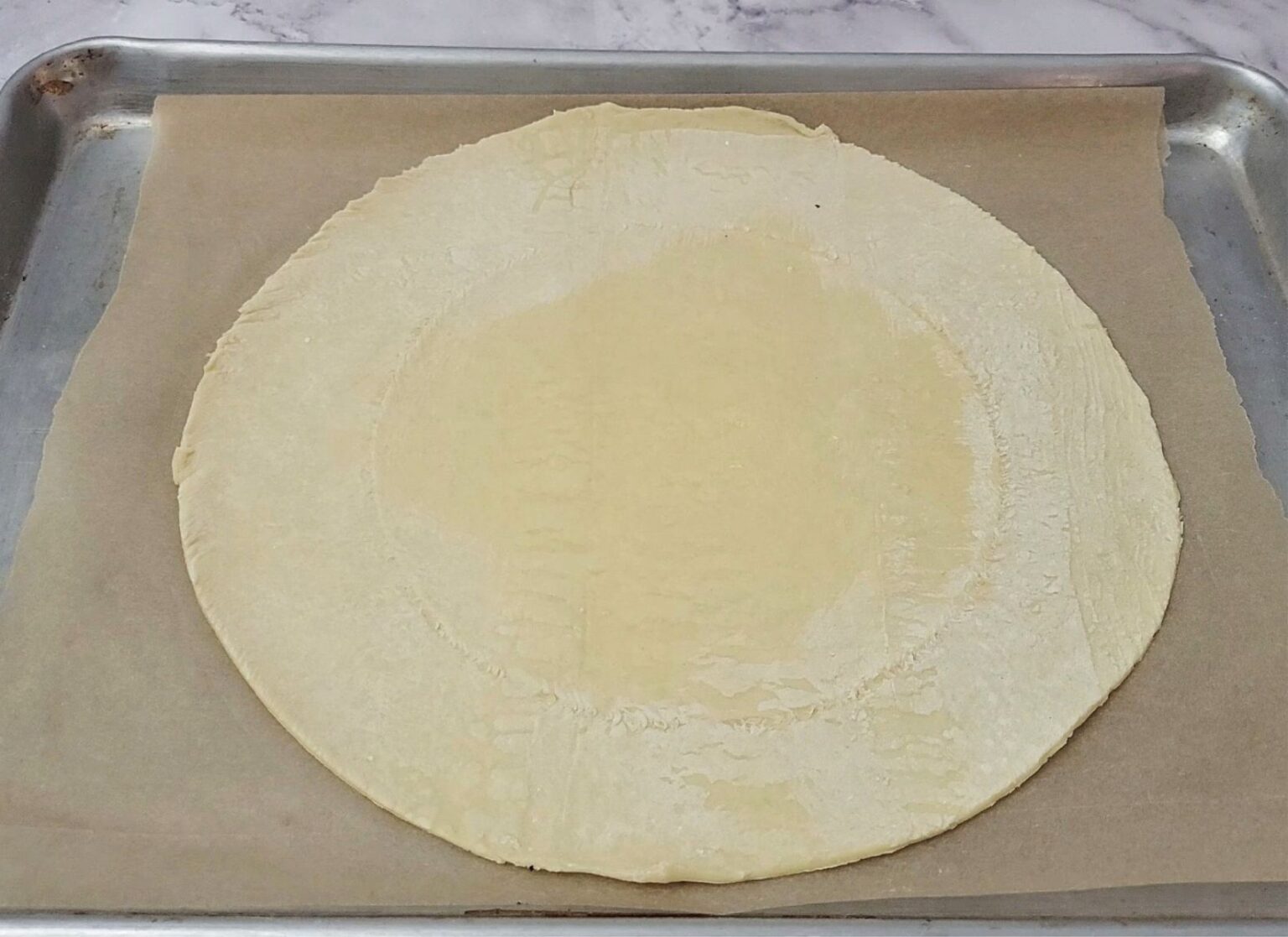 Rustic Blueberry Almond Galette - Desserts With Stephanie