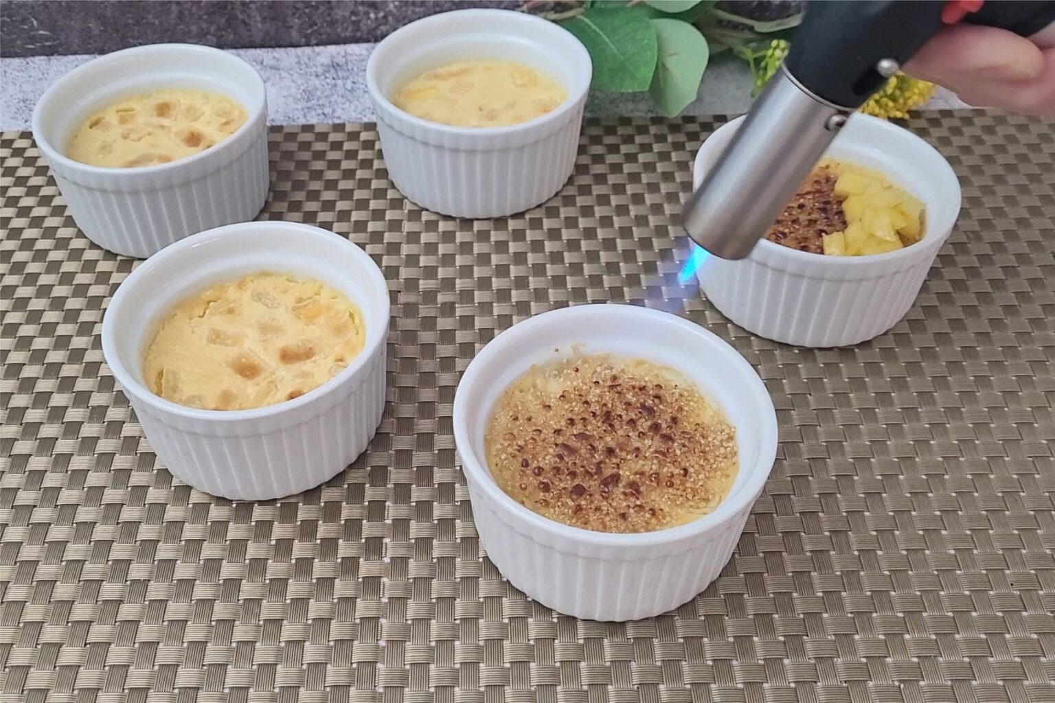 Mango Crème Brulee - Desserts With Stephanie